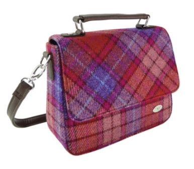 Harris Tweed Scottish Square Bag
