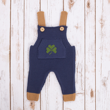 Irish Knit Overalls