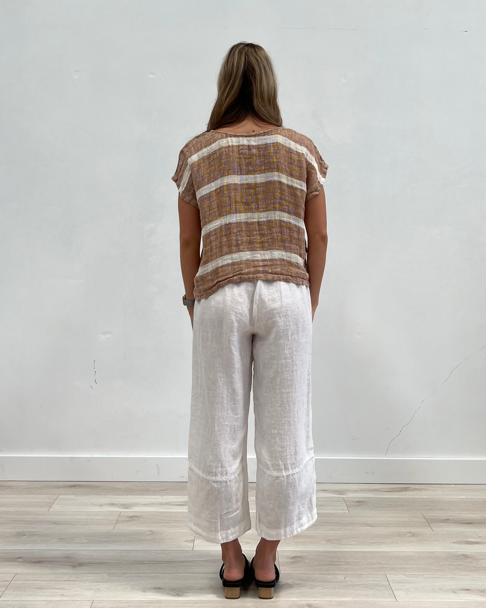 Tami Pants - Optic White - Linens Unlimited