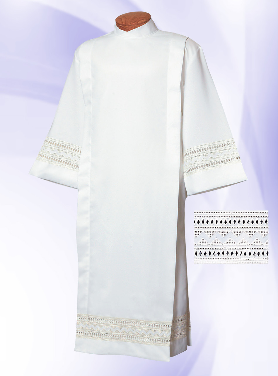 Plain & Embroidered Albs and Surplices - Trinity Church Supply