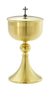 24K Gold Plated Ciborium Radiant Ciborium Gold Liturgical Vessel ...