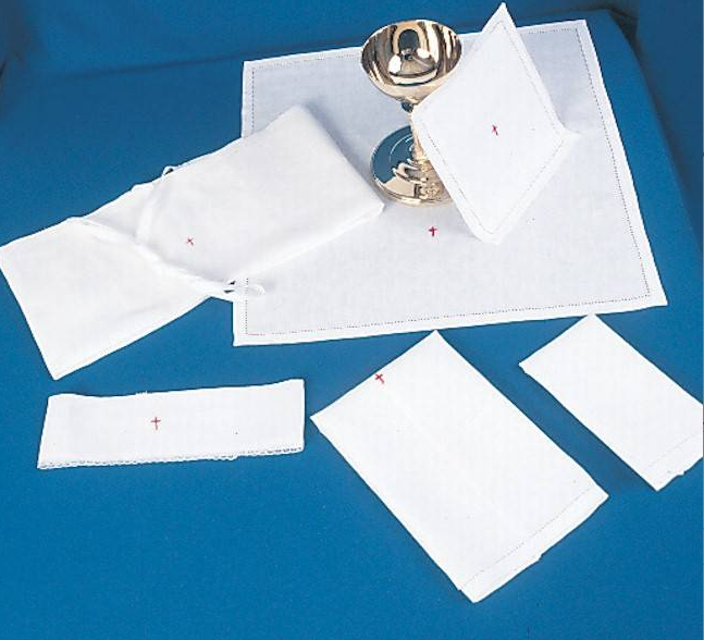 Sacred Pall Linen-Cotton Blend Pall 6" x 6" Pall Liturgical Pall Altar ...