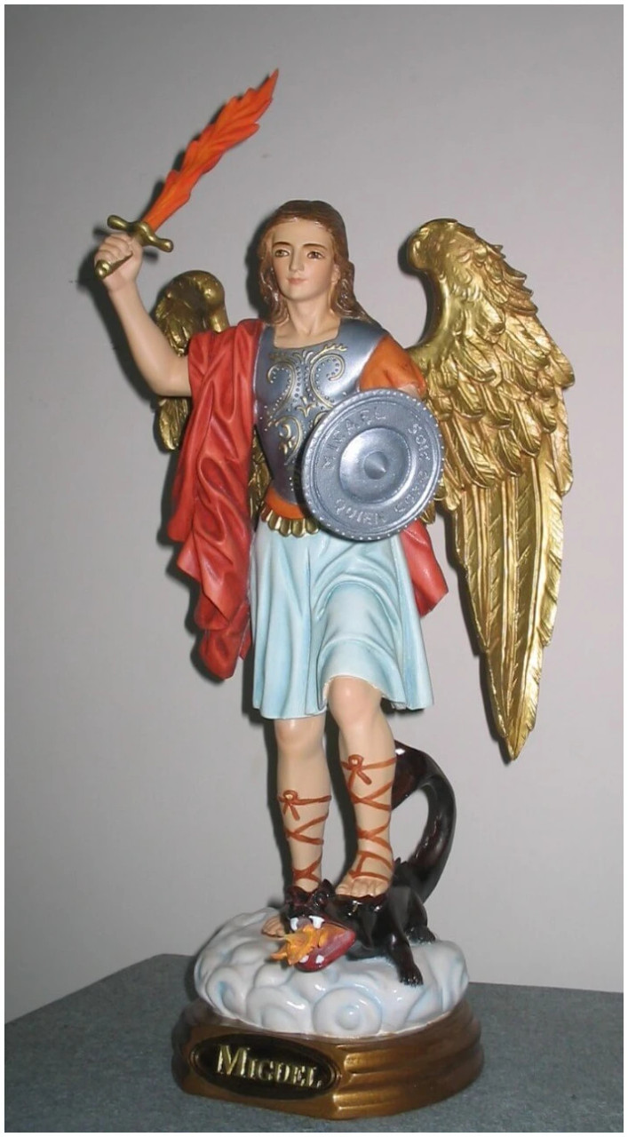 St Michael The Archangel Statue Catholic