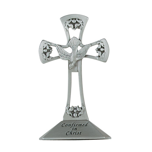 4" PEWTER STANDING HOLY SPIRIT - Trinity Church Supply