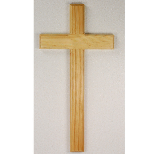 10" OAK CROSS - Trinity Church Supply