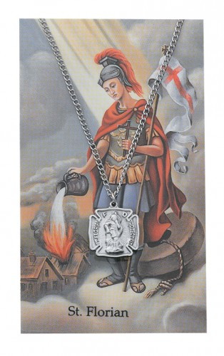 ST FLORIAN PRAYER CARD SET - Trinity Church Supply
