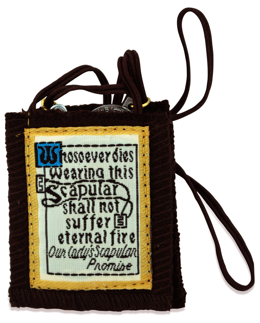 Authentic Catholic Scapular - 100% Wool (Saint Joseph) - Trinity Church ...