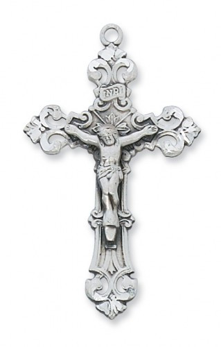 Sterling Silver Cross on a 18" Chain with a gift Box - Trinity Church ...