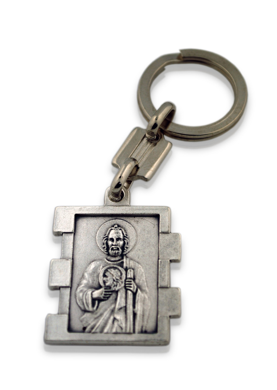 Saint Keychain (Sacred Heart of Jesus) - Trinity Church Supply