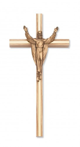 10" ALL SILVER CRUCIFIX - Trinity Church Supply