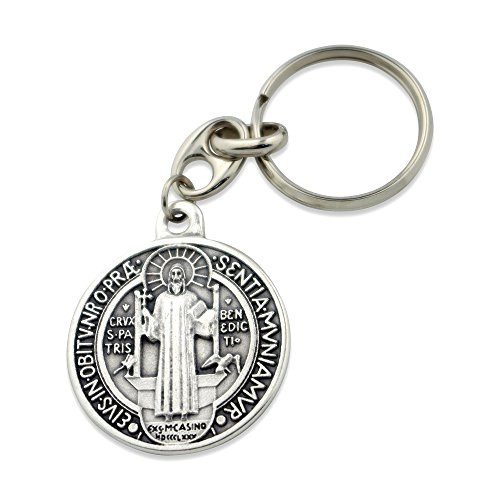 Saint Benedict Medal Key Chain - Trinity Church Supply
