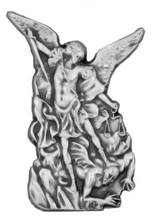 Saint Michael the Archangel Lapel Pin - Trinity Church Supply