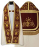 Cream/Red Roman Cope Roman Cope Liturgical Vestment Clergy Cope ...