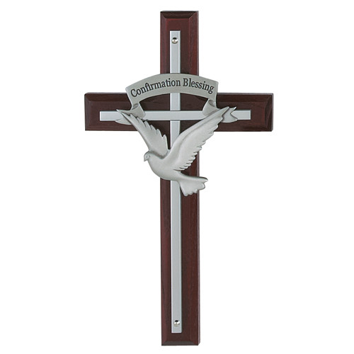 Holy Trinity Wall Cross, 9.5" x 7" - Trinity Church Supply