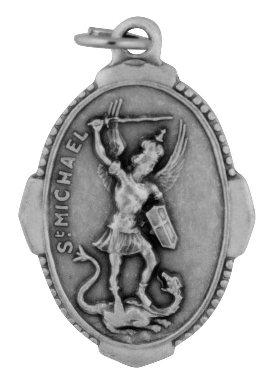 Traditional Catholic Saint Medal - St. Michael - Trinity Church Supply