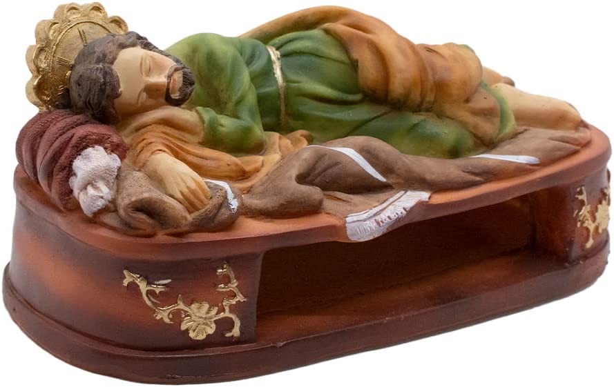 Sleeping St. Joseph 8" - Trinity Church Supply