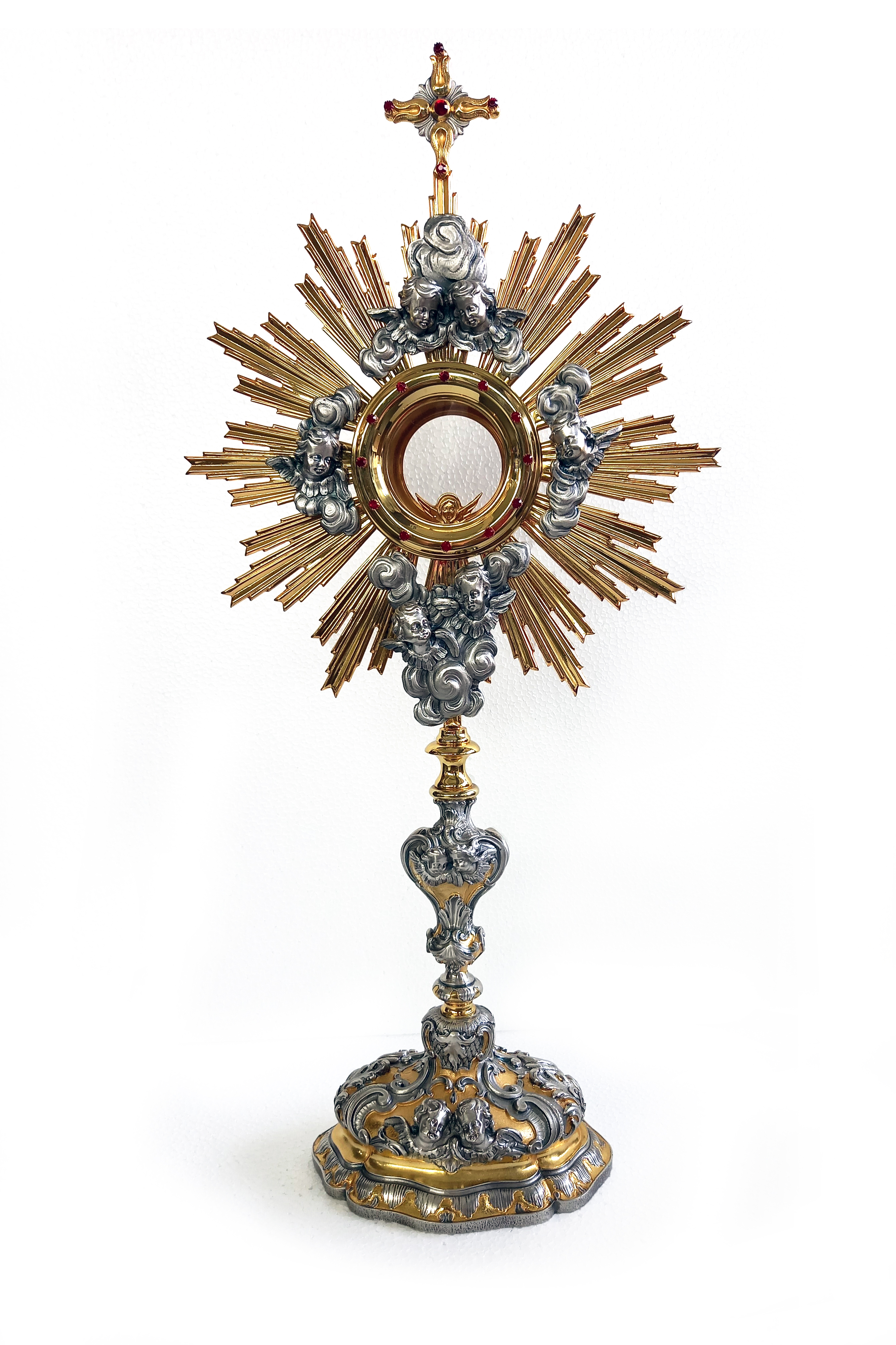 Monstrance Ostensorio Liturgical art Eucharistic adoration Religious ...
