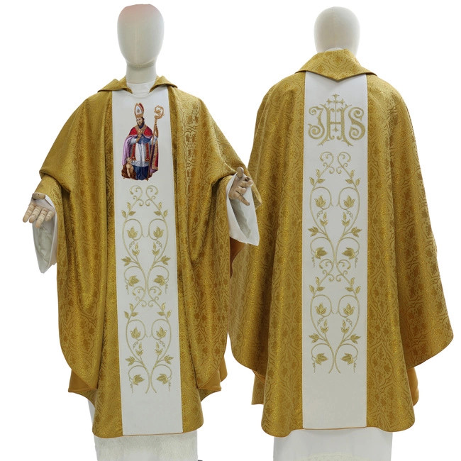 Gothic Chasuble St. Martin Vestment Liturgical Chasuble Clergy Apparel ...