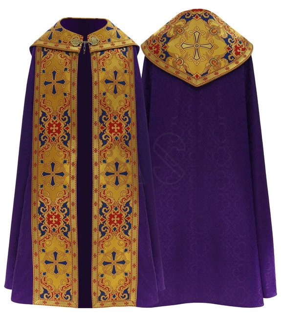 Purple Gothic Cope Gold Gothic Cope Gothic Roman Cope Purple and Gold ...