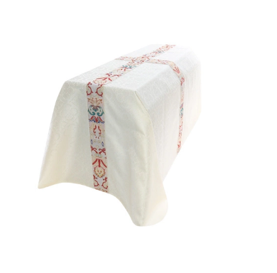 White Funeral Pall Funeral Urn Pall Liturgical Urn Pall Christian ...