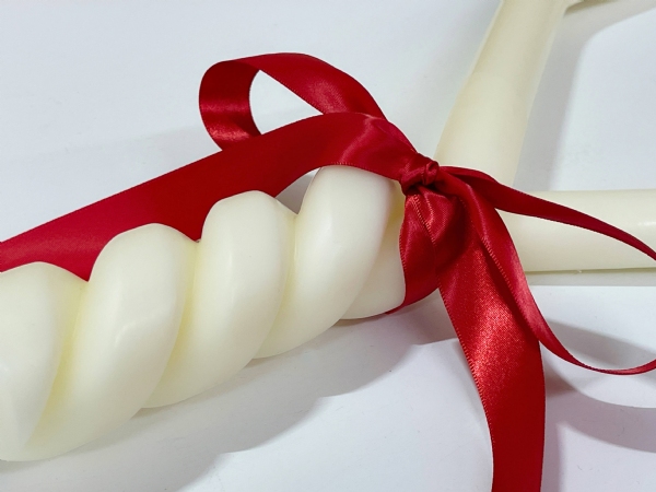 Saint Blaise candle, Blessing of the Throat, throat protection candle ...