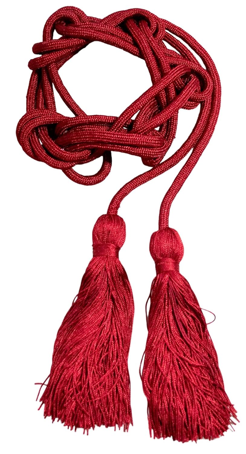 Holy Week cincture Pentecost vestment belt Red church rope belt ...