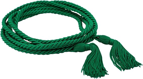 Green altar server cincture Liturgical cincture Green rope belt for ...