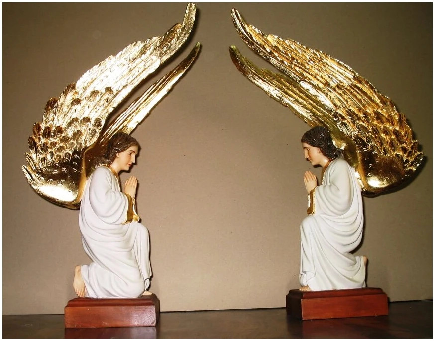 Heavenward Grace – 16″ Angel with Uplifted Wings
