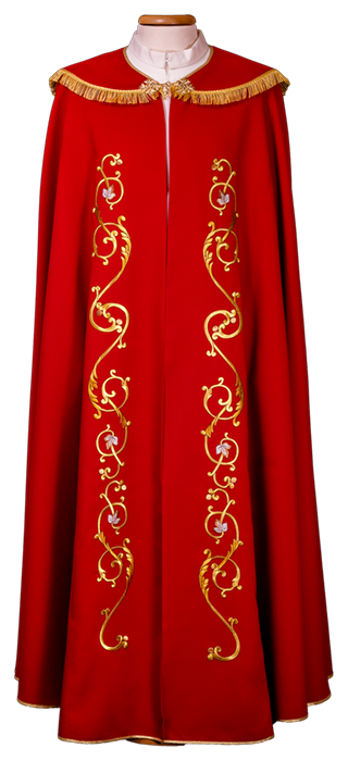 polyester liturgical cope embroidered cope for clergy traditional ...