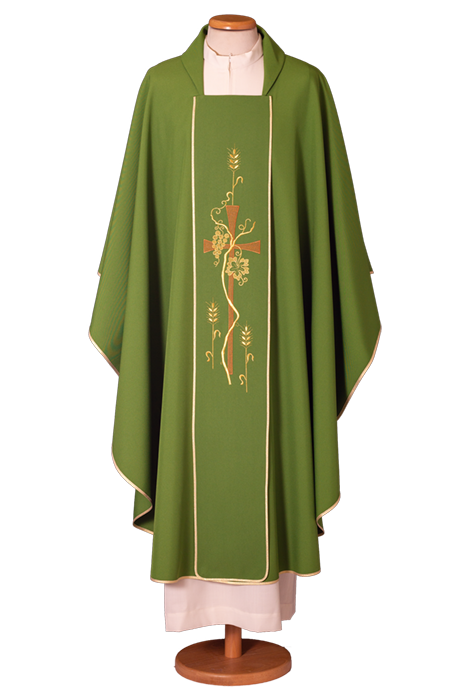 chasuble collar pattern