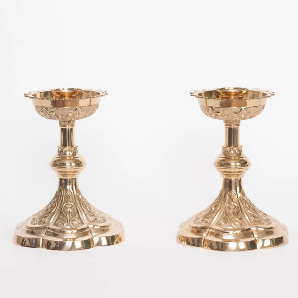large altar candlestick, H-44 series altar candlestick, brass altar ...