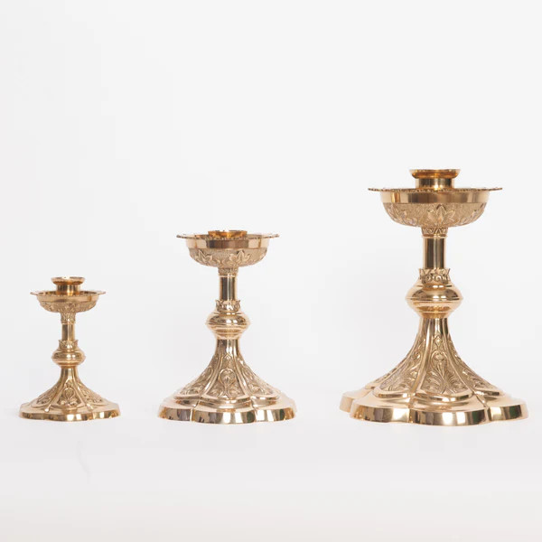 large altar candlestick, H-44 series altar candlestick, brass altar ...