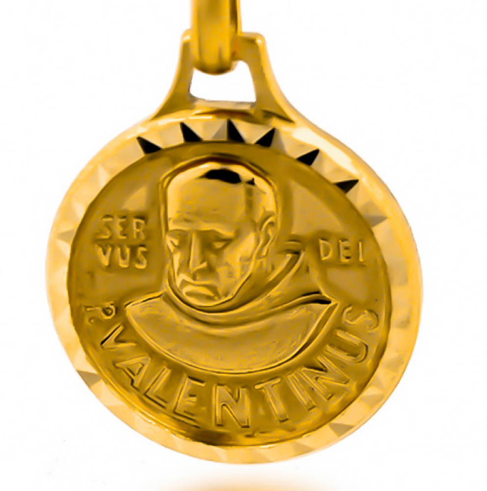 Traditional Saint Valentine Medal - Trinity Church Supply