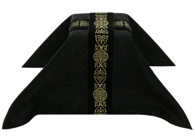 Black Funeral Pall Funeral Urn Pall Urn Cover Liturgical Pall Funeral ...