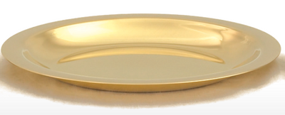 24K Gold Paten Dish Paten Gold Plated Paten Eucharistic Paten Catholic ...