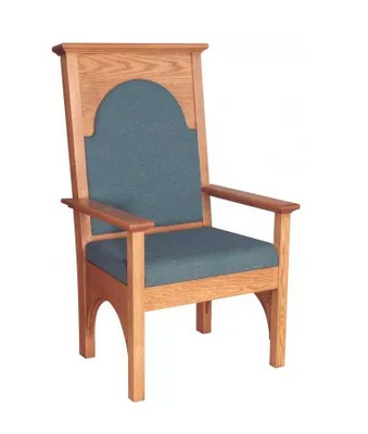 Celebrant Chair Upholstered Celebrant Chair Church Seating Clergy Chair ...