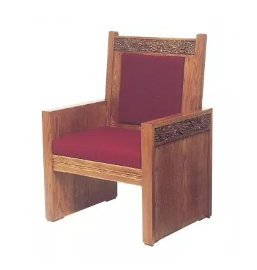 Celebrant Chair Upholstered Celebrant Chair Clergy Seating Sacred ...