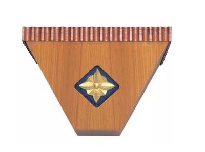 Graceful Reverence Pedestal Sacred Object Display Pedestal Religious ...