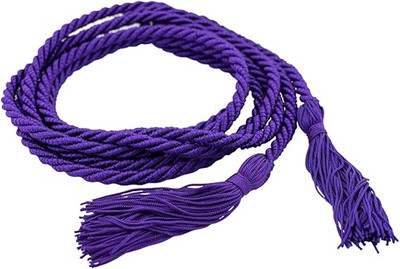 Purple altar server cincture Liturgical rope belt Made in Italy ...