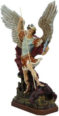 St. Michael the Archangel statue 28 inch St. Michael statue St. Michael ...