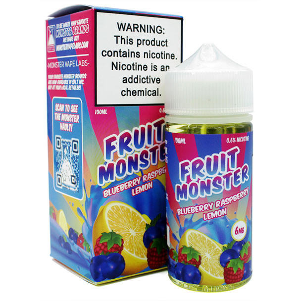 Blueberry Raspberry Lemon - Fruit Monster - 100mL - 3mg