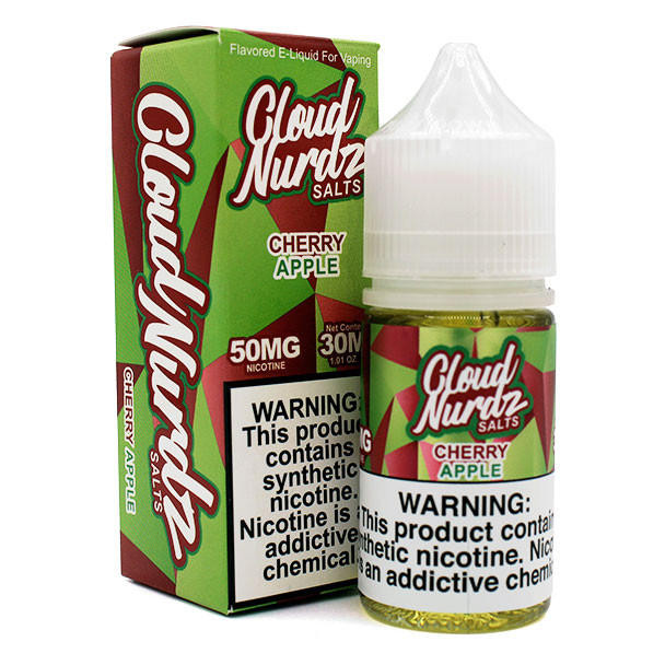 Cherry Apple - 25mg - Cloud Nurdz Salts - 30mL