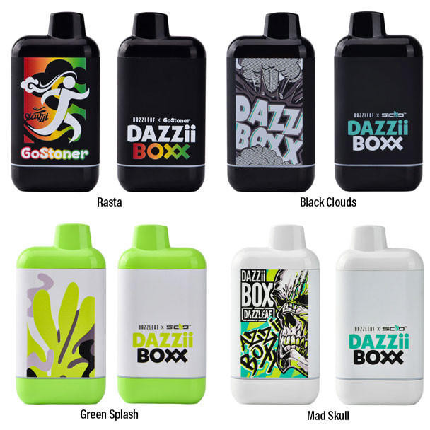 Dazzii Boxx ( Cartridge Concealable ) Battery Dazzleaf