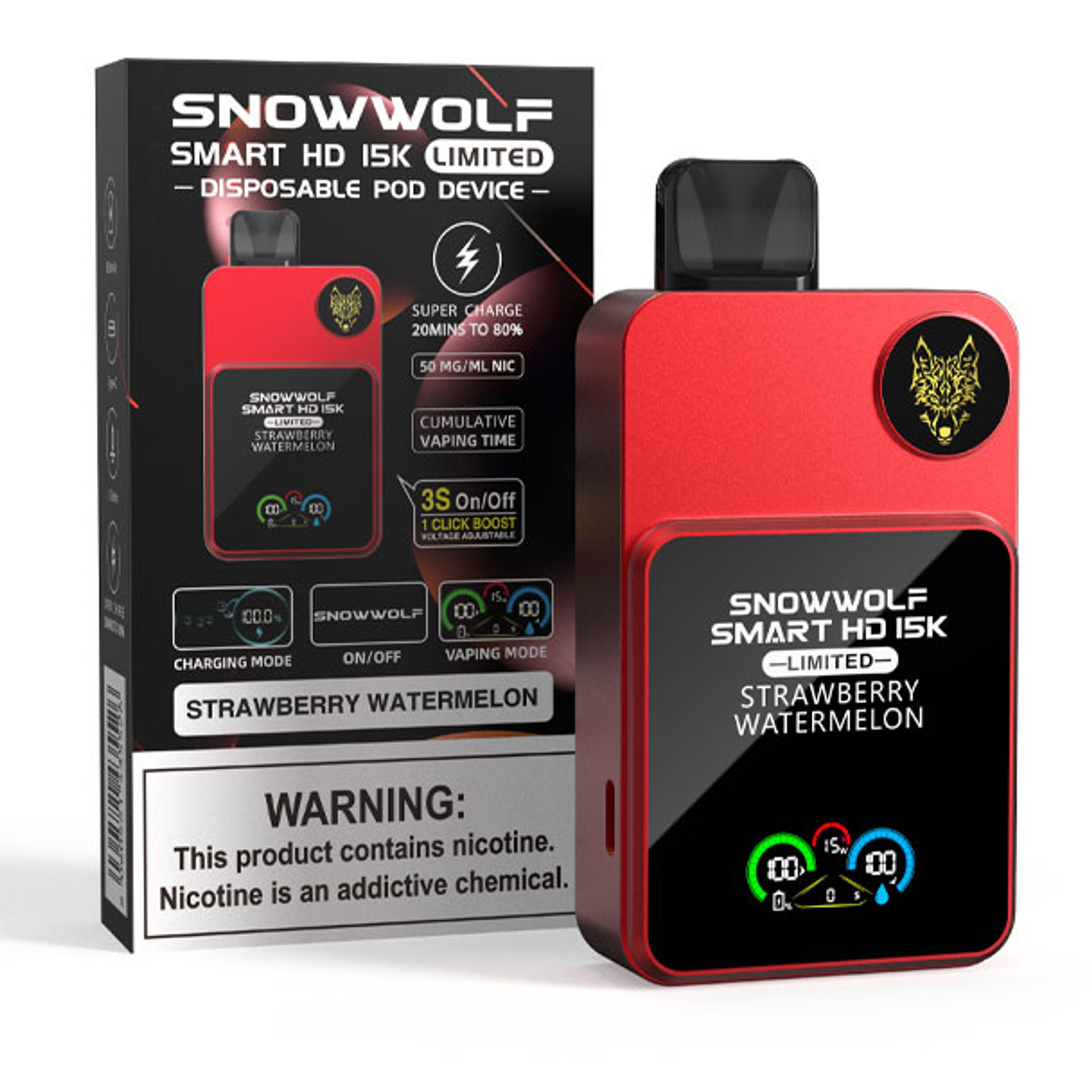 Snowwolf Smart Hd 15k Disposable