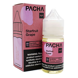Starfruit Grape - 50mg - Pacha Salt - 30mL | Retail $9.14