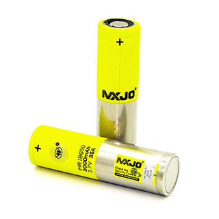 MXJO 3000mAh 18650 Battery Yellow - Singles (Bulk Discount Available)