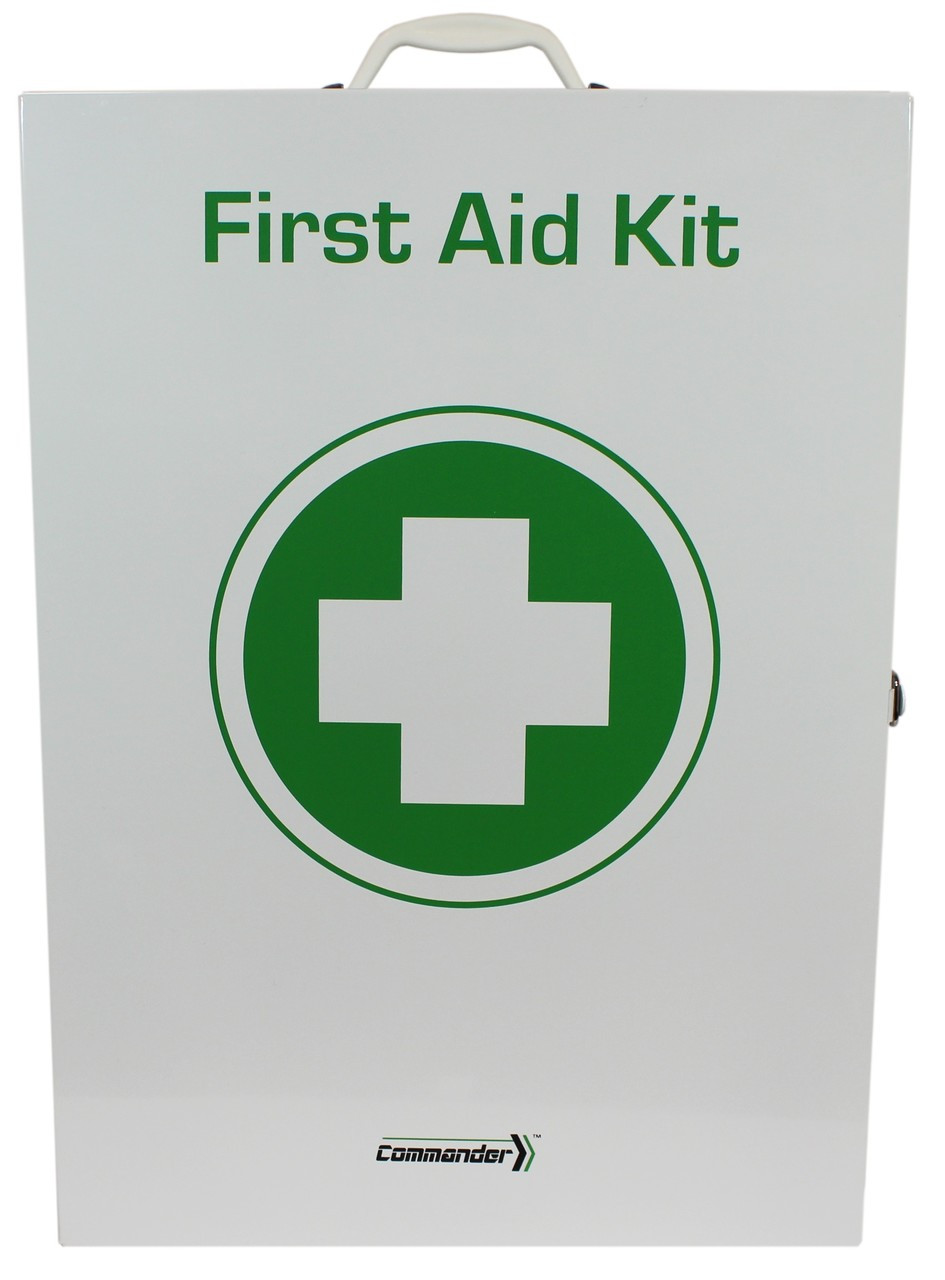 Buy Commander Tough First Aid Kit Food Beverage Metal Case Large ...