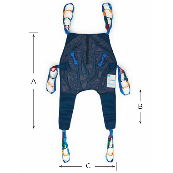 General Purpose Sling with Head Support - Xpress Medical Supplies