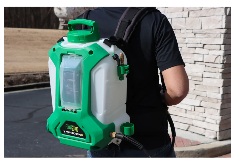 FlowZone Typhoon 3 Battery Backpack Sprayer (4-Gallon) | FZVAAK-3 ...