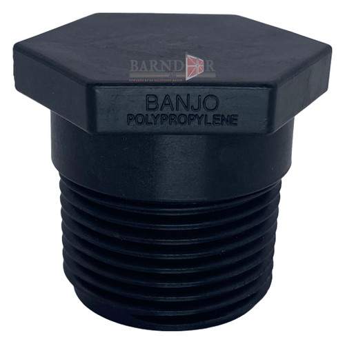 Banjo 1" Poly Pipe Plug | PLUG100 | Barndoor Ag